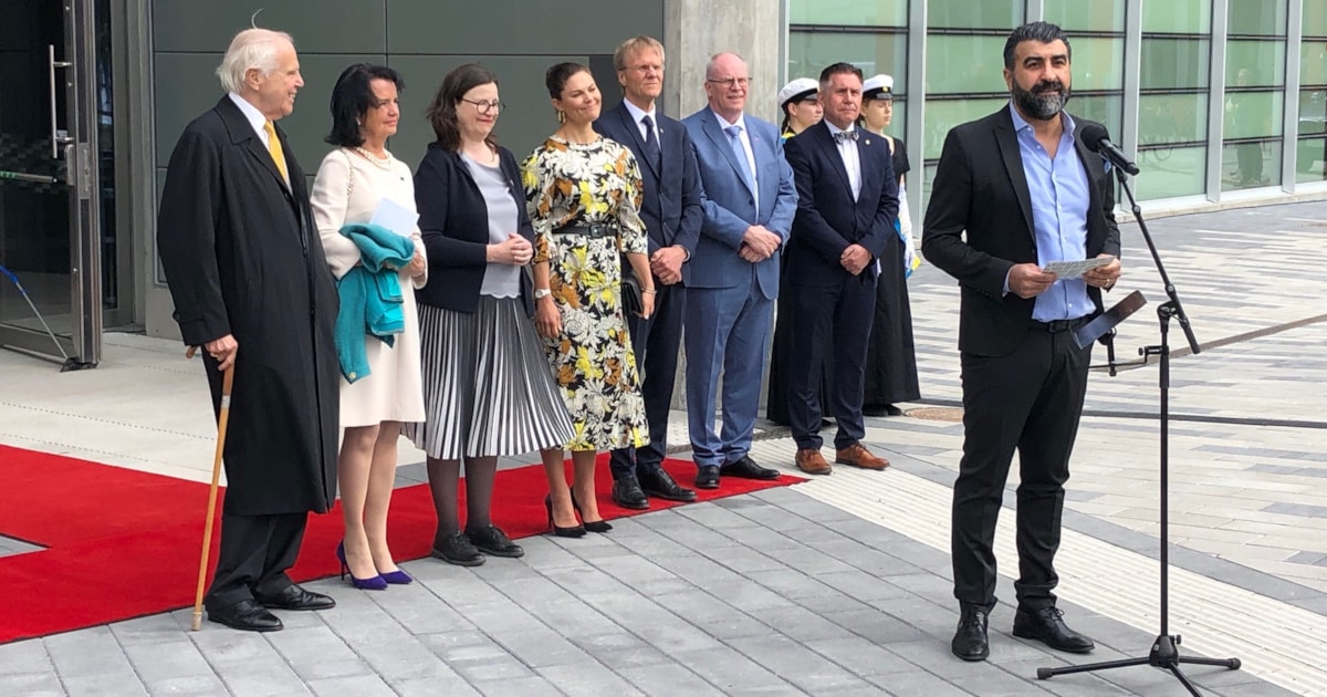 Royal splendor when the New Ångström Laboratory was inaugurated ...