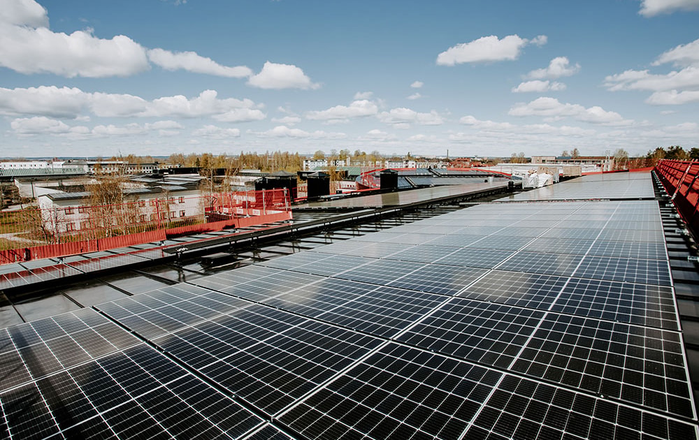 Surplus energy when Örebro University gets new solar cells | Akademiska Hus